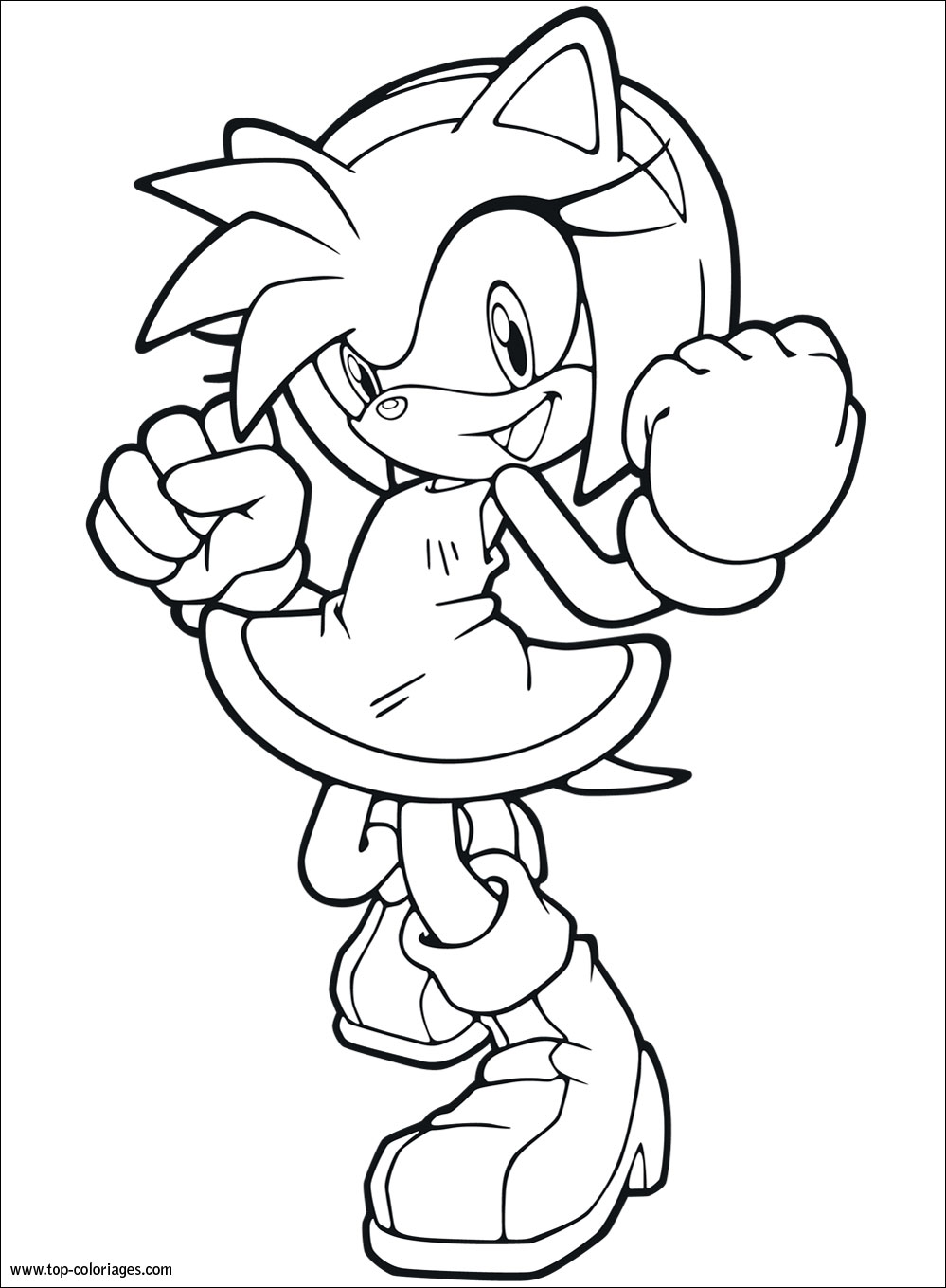 Coloriage Amy